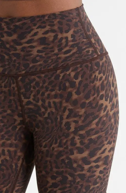 MPG Cloud Leopard Print Bike Shorts