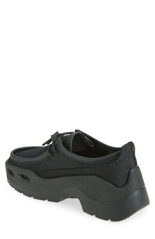 CROCS Gallery Tech Lace-up Shoe - Black