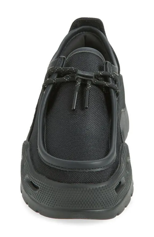 CROCS Gallery Tech Lace-up Shoe - Black