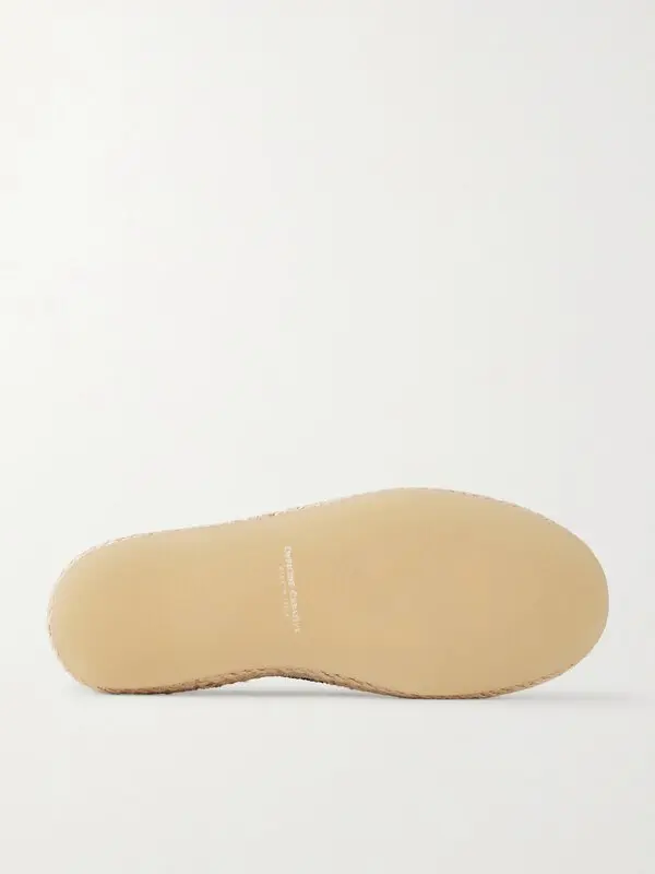 Officine Creative Bowline 001 Woven Suede Espadrilles