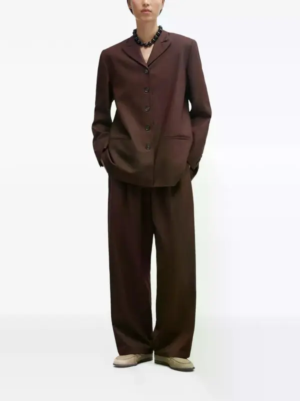 CORDERA Tailored Wide Leg Trousers