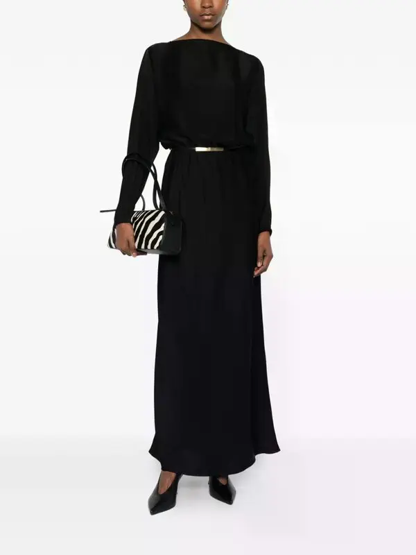 Max Mara Belted Cagoule Dress
