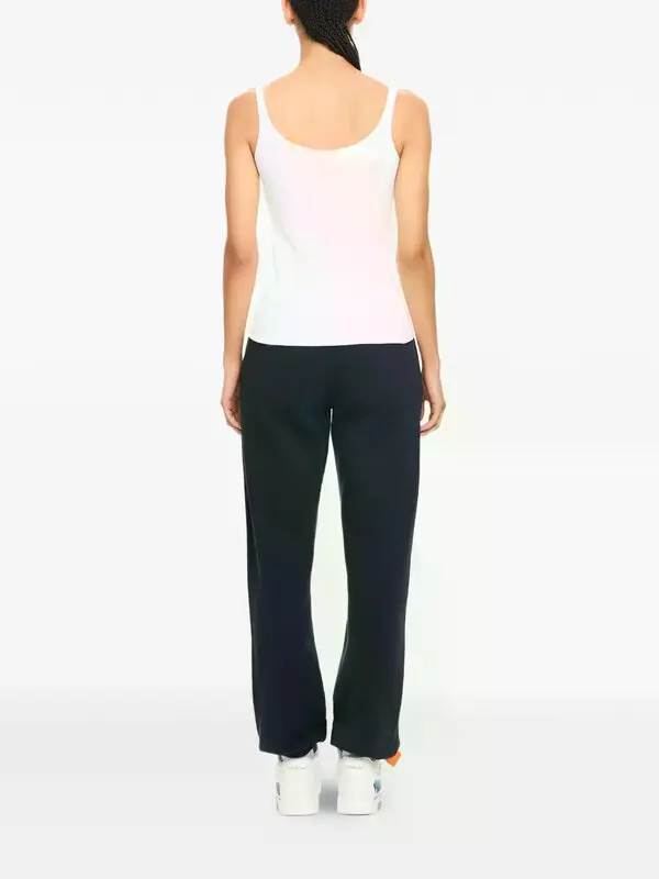Off-White Embroidered Cuff Track Pants