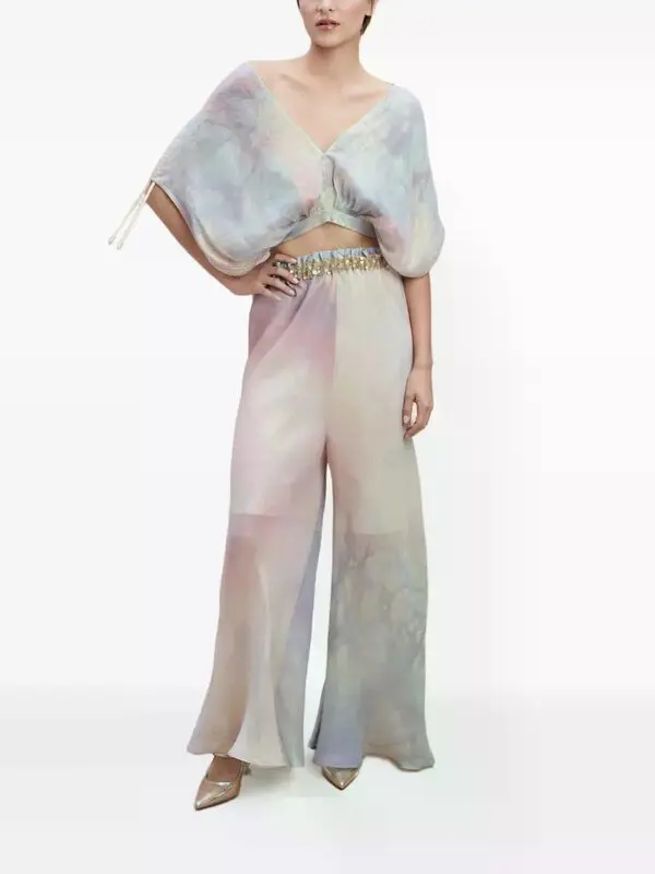 SANA OSMANI Sia Tie-detail Set