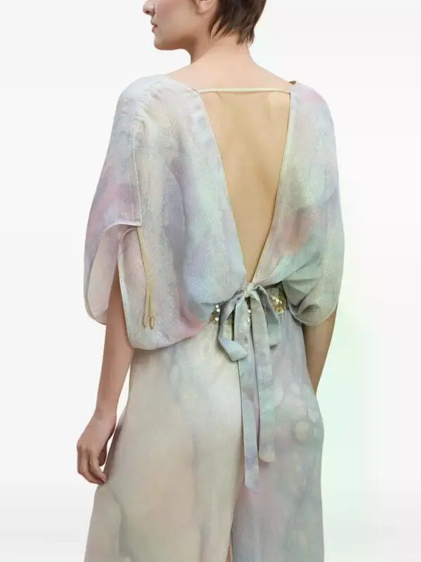 SANA OSMANI Sia Tie-detail Set