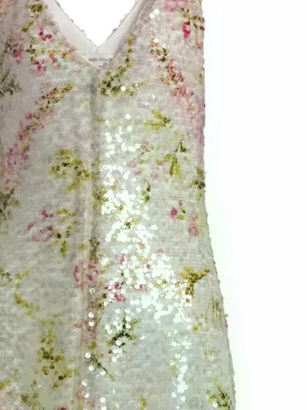 Alberta Ferretti Floral-print Dress
