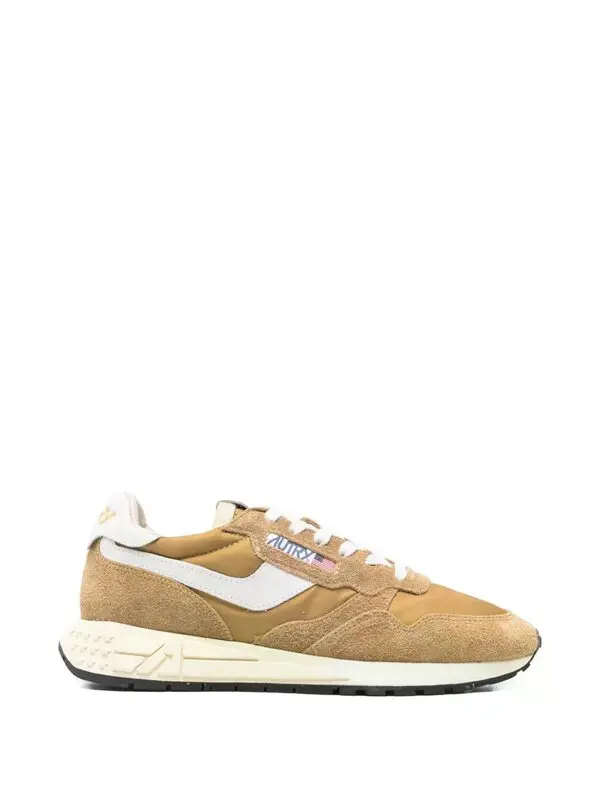 AUTRY Reelwind Panelled Sneakers - Brown