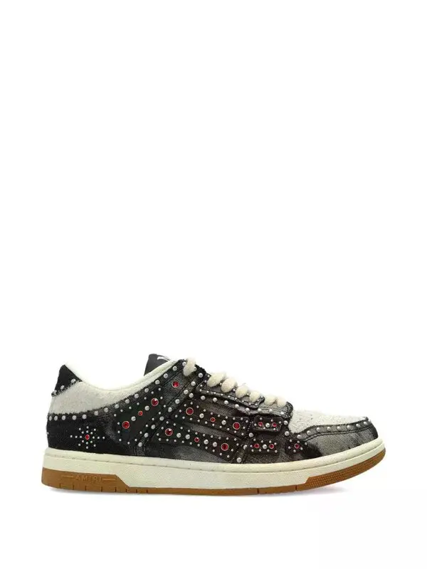 Amiri Studded Skel Top Low Top Sneakers