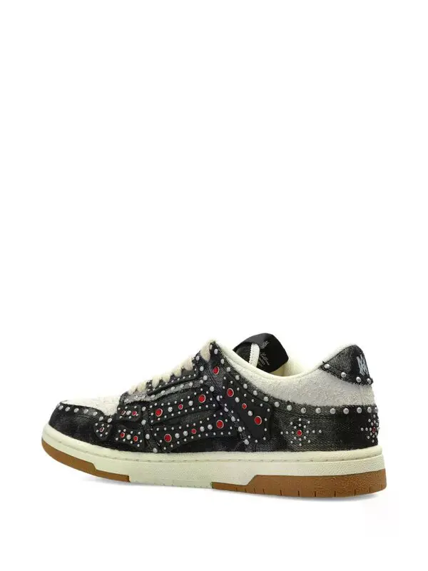 Amiri Studded Skel Top Low Top Sneakers