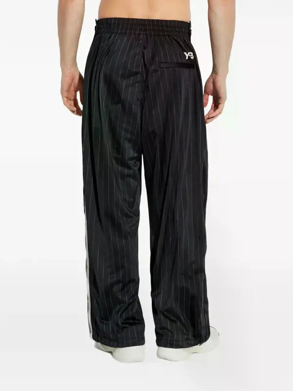 Adidas Pinstripe Side-stripe Track Pants