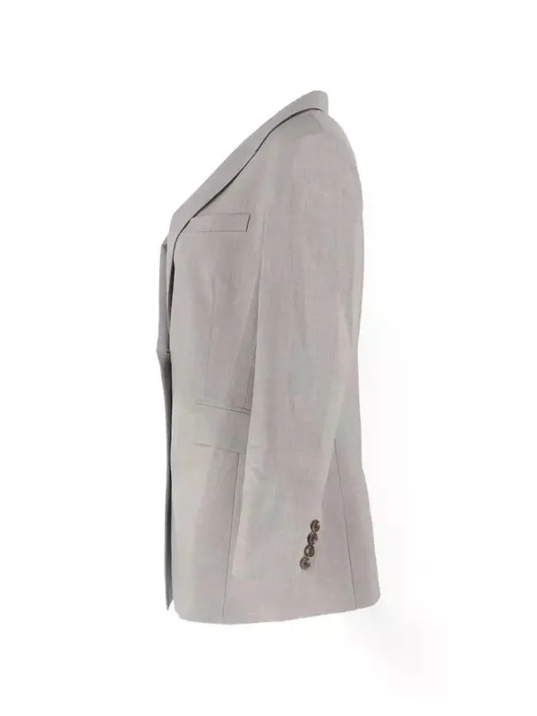 Theory Mélange-effect Single-breasted Blazer