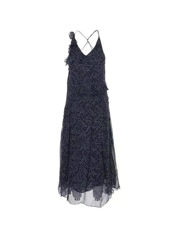 MARANT ETOILE Luxie Ruffled Maxi Dress