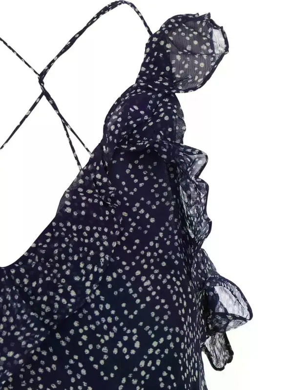 MARANT ETOILE Luxie Ruffled Maxi Dress