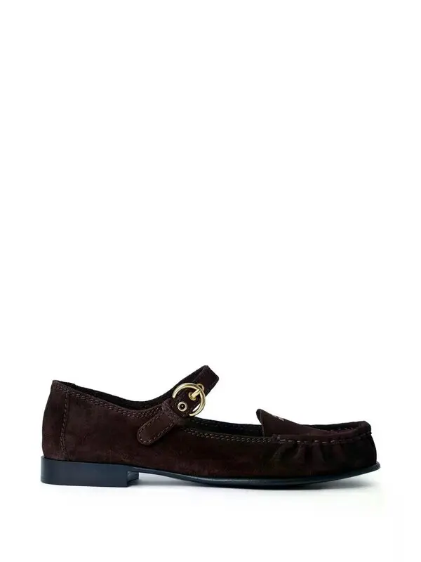 Miu Miu Buckle-strap Loafers