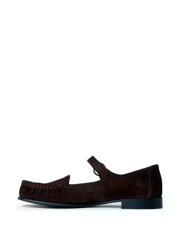 Miu Miu Buckle-strap Loafers