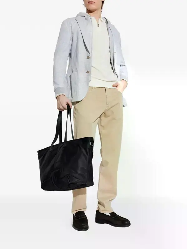Eleventy Hooded Buttoned Jacket - Grey