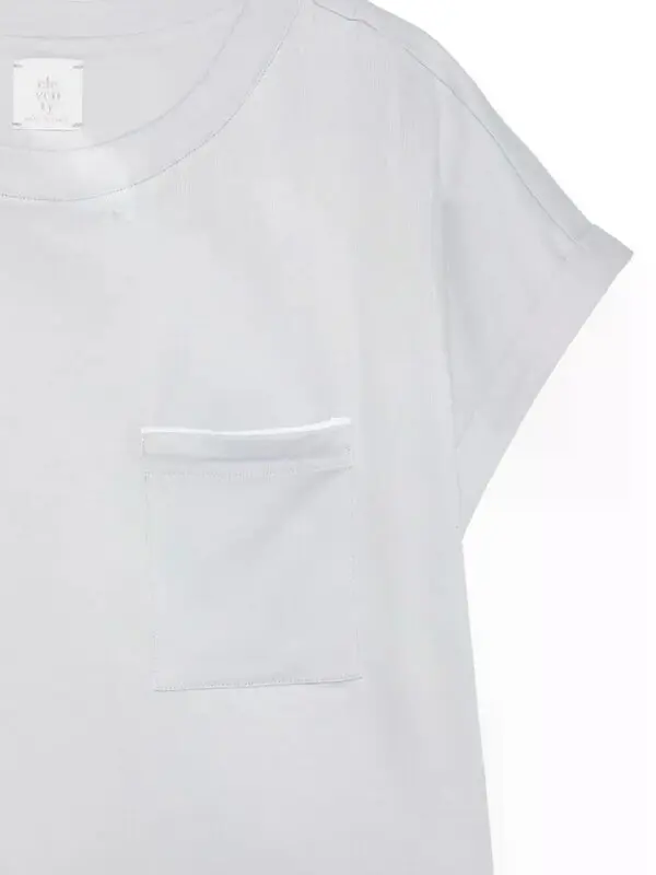 Eleventy Chest-pocket T-shirt - Blue
