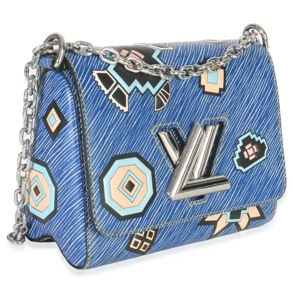 LOUIS VUITTON Denim Aztec Epi Twist Pm