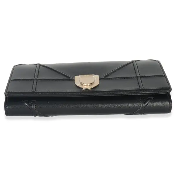 Dior Calfskin Diorama Croisiere Chain Wallet