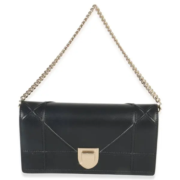 Dior Calfskin Diorama Croisiere Chain Wallet