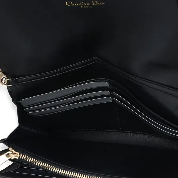 Dior Calfskin Diorama Croisiere Chain Wallet