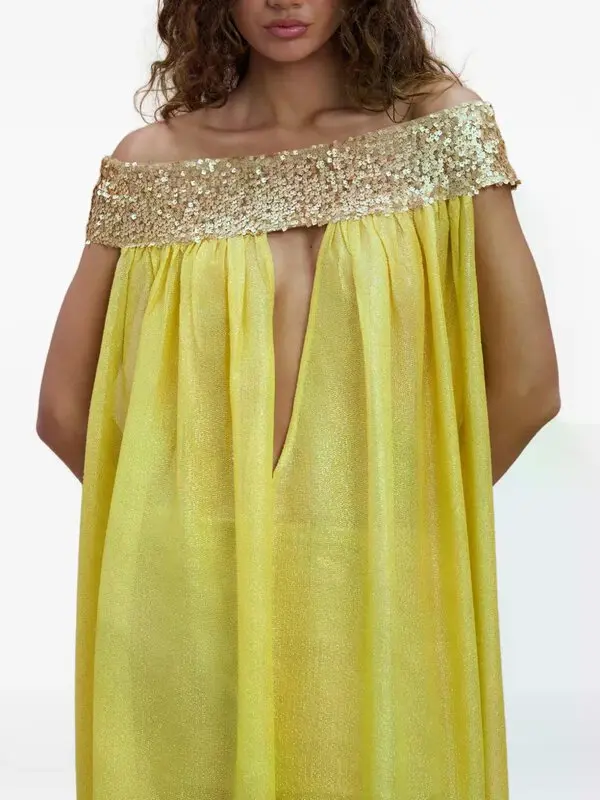 SANA OSMANI Hera Sequin Maxi Dress