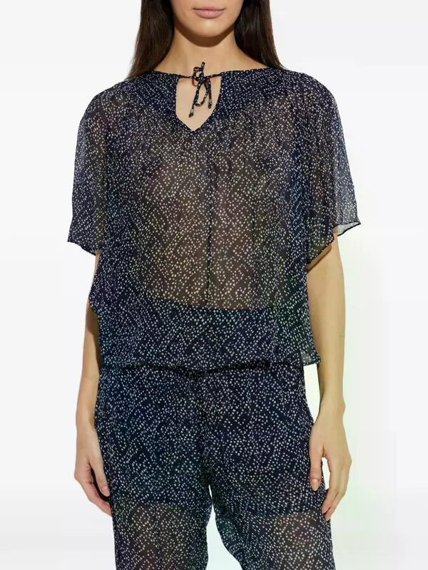 MARANT ETOILE Neslya Printed Top