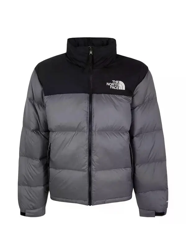 The North Face 1996 Nuptse Panelled Puffer Jacket - Grey