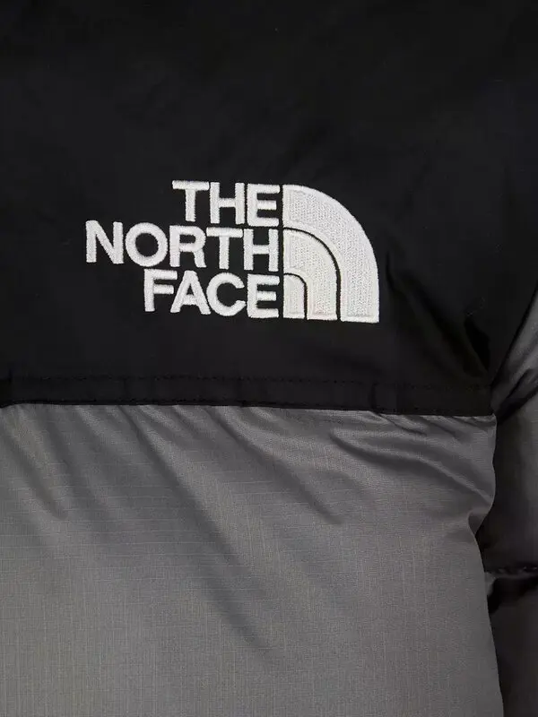 The North Face 1996 Nuptse Panelled Puffer Jacket - Grey