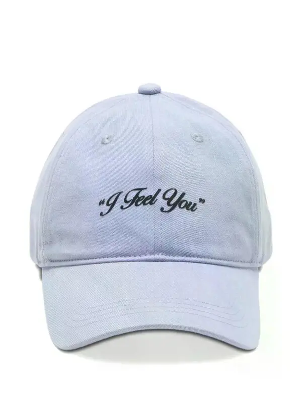 Acne Studios Embroidered Cap - Blue