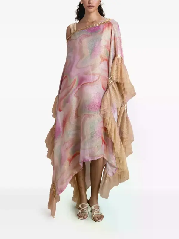 SANA OSMANI Mirma Sequin Kaftan