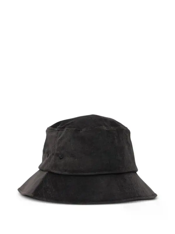 Kapital Appliqué Bucket Hat - Black