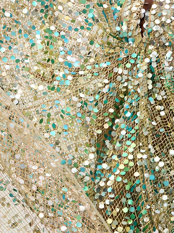 SANA OSMANI Divina Sequin Maxi Dress