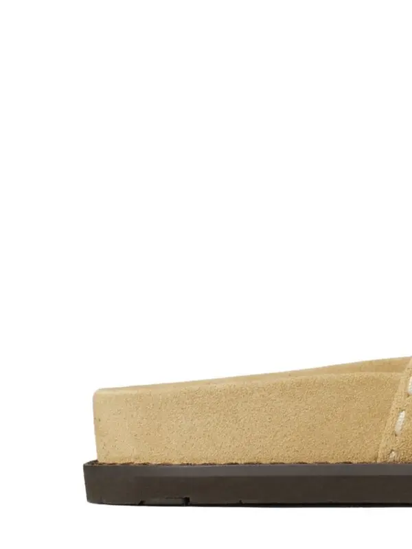 Tory Burch Romy Sport Leather Slides