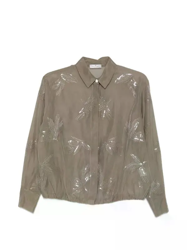 PANICALE Sequin-detail Blouse