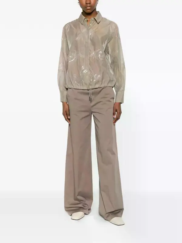 PANICALE Sequin-detail Blouse