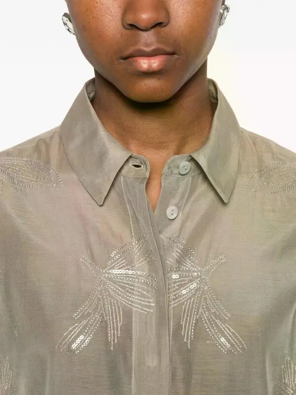 PANICALE Sequin-detail Blouse