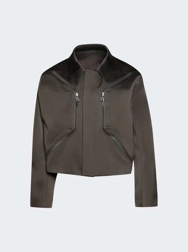 Rick Owens Heizer Mac Jacket - Gray