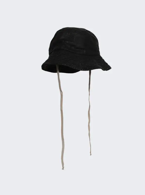 Rick Owens Gilligan Bucket Hat - Black