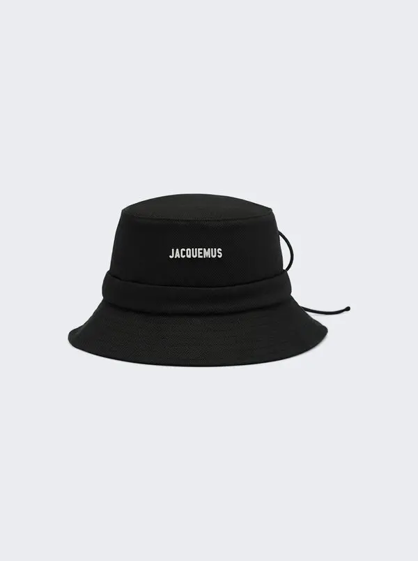 Jacquemus Le Gadjo Bucket Hat - Black