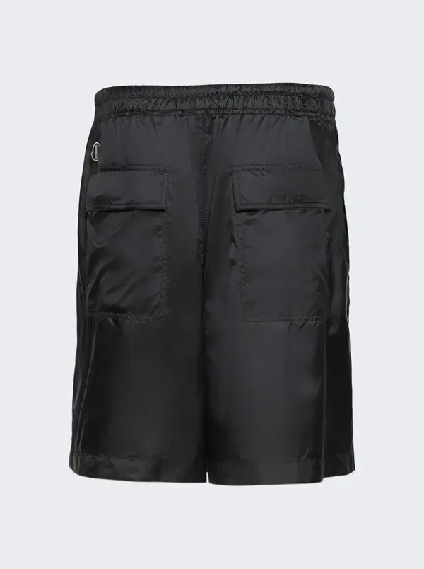Rick Owens X Moncler Kilt Shorts - Black