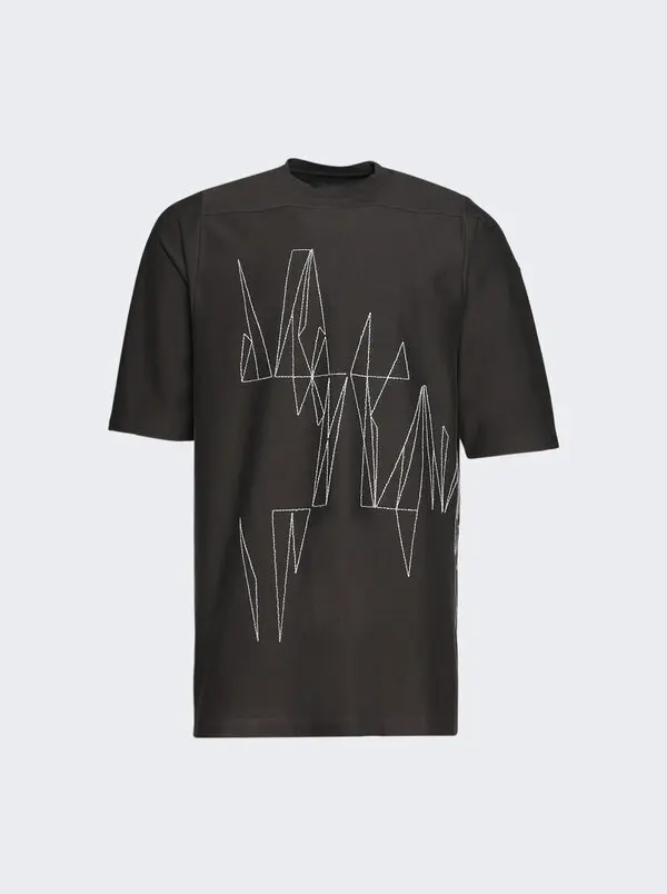 Rick Owens X Moncler Jumbo T-shirt Dark Dust - Gray