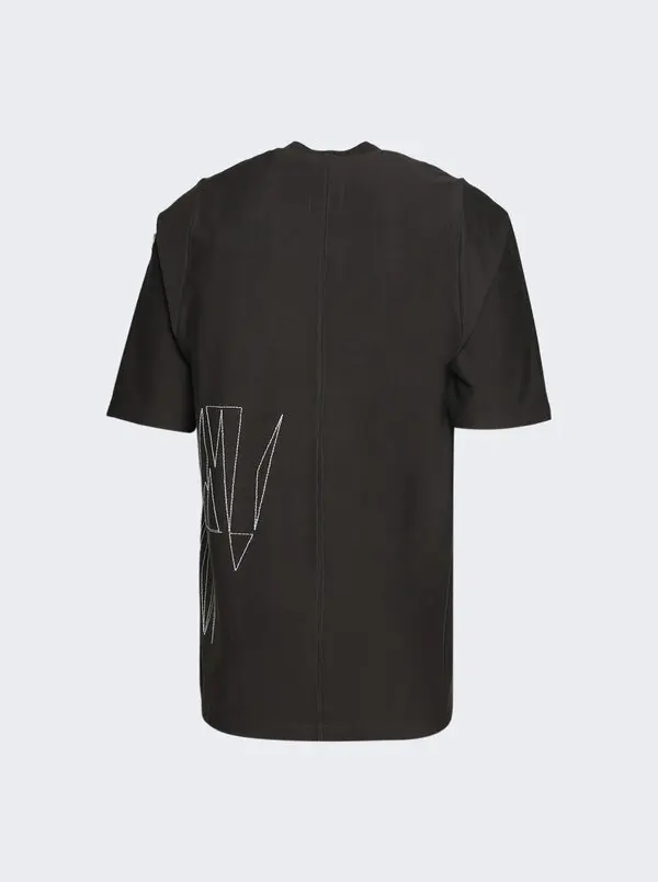 Rick Owens X Moncler Jumbo T-shirt Dark Dust - Gray