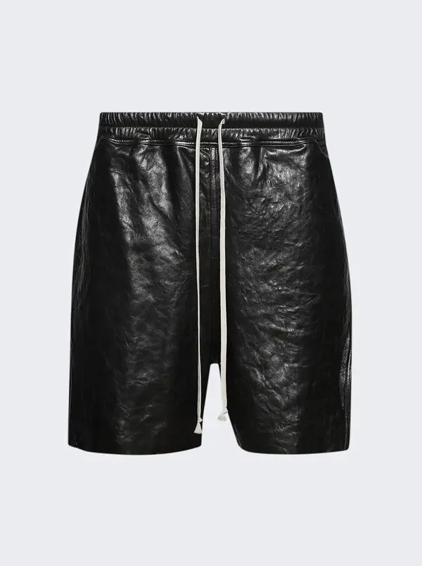 Rick Owens Leather Boxer Shorts