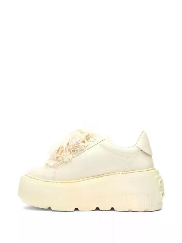 Casadei Nexus Platform Sneakers - Neutrals