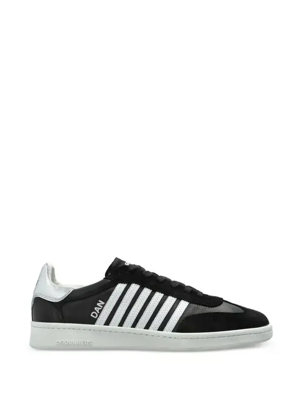 Dsquared2 Stripe Detail Sneakers - Black