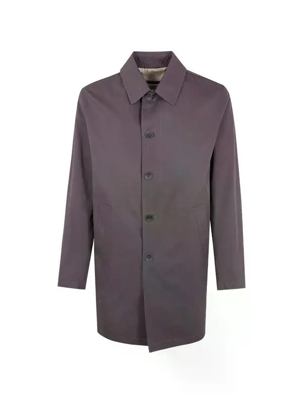 Herno Buttoned Coat - Grey