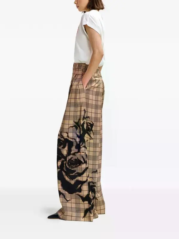 Essentiel Antwerp Checked Trousers
