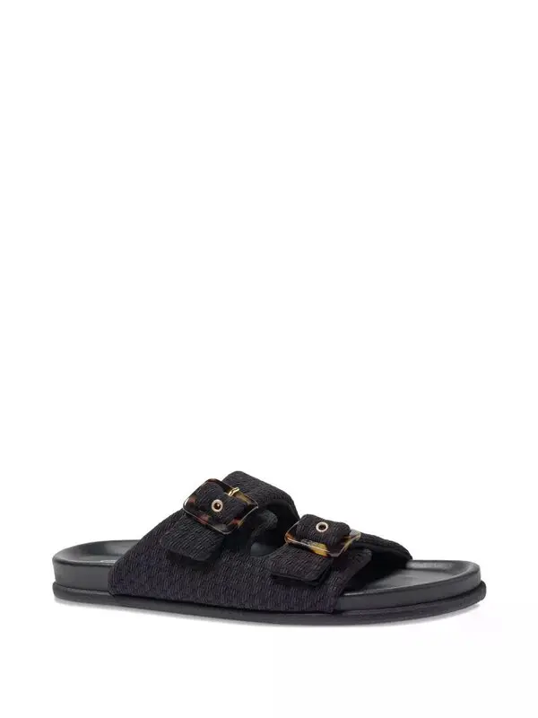 ERES Izia Buckle Slides - Black