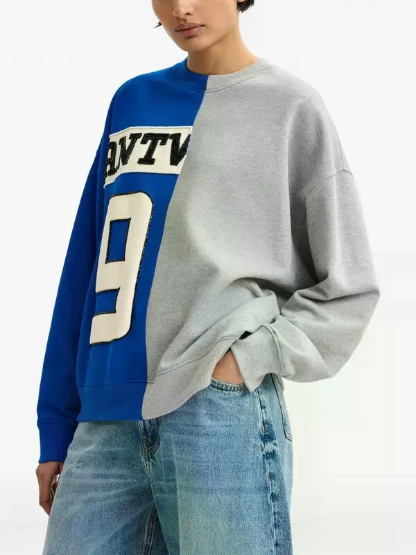 Essentiel Antwerp Jame Long-sleeve Sweatshirt - Blue